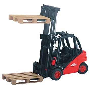 Bruder 02511 Linde H35 forklift and pallets - Steam & Moorland Garden ...