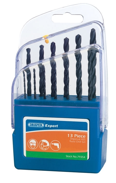 Draper 13 Piece Drill Set - Steam & Moorland Garden Centre