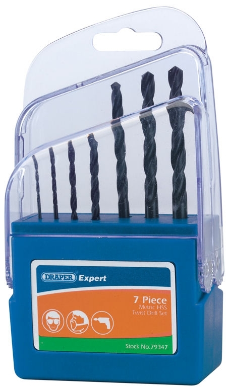 Draper 7 Piece Drill Set - Steam & Moorland Garden Centre