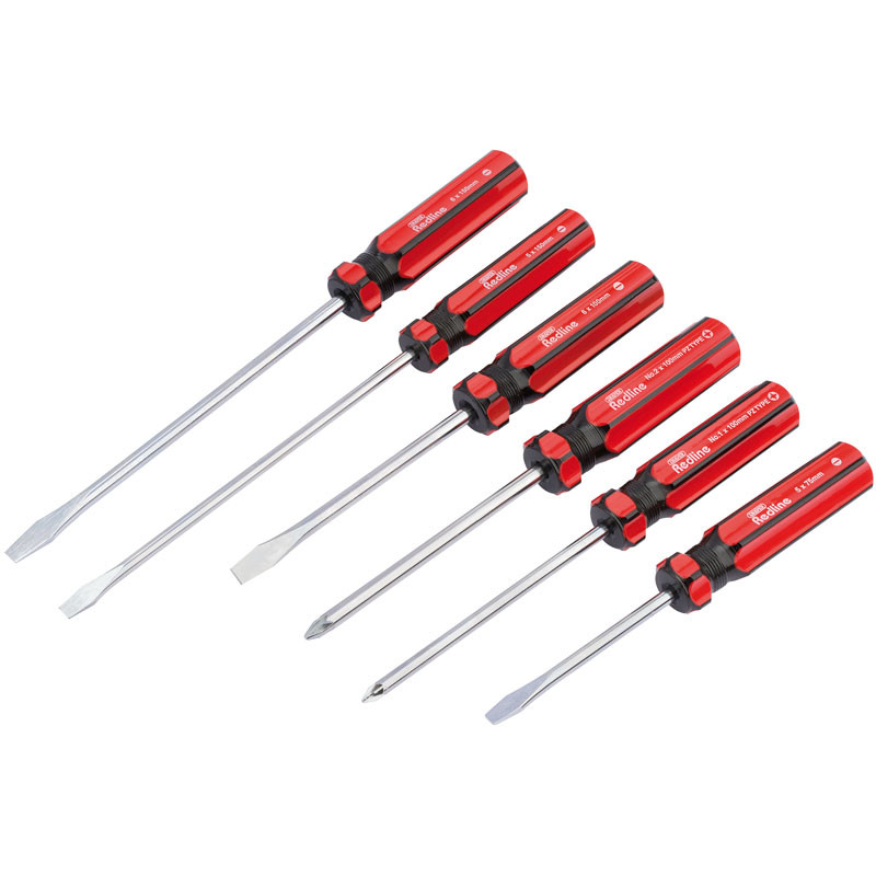 Draper Redline 6 Piece Screwdriver Set - Steam & Moorland Garden Centre