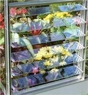 Halls 24inch Forest Green Louvre Window Toughened Glass 70214 - Steam ...