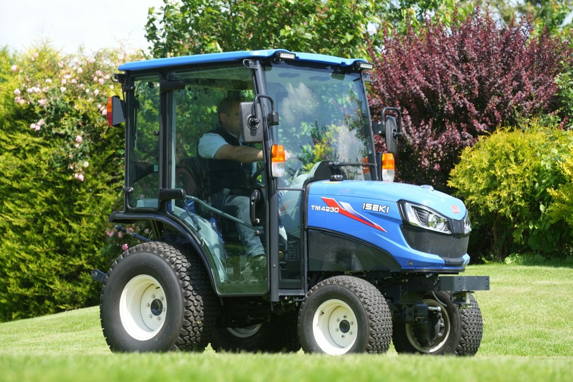 Iseki TM4230 HST Cab Compact Tractor - Steam & Moorland Garden Centre